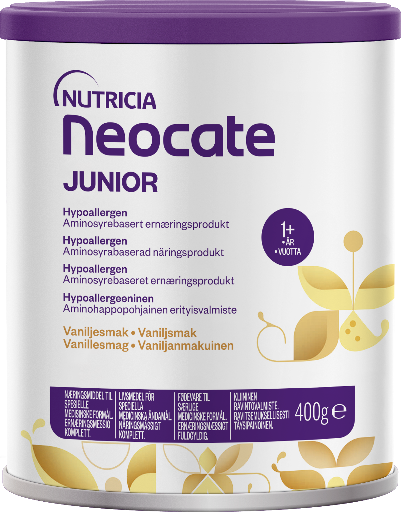 Neocate Junior hypoallergent kosttillägg - medicinsk nutrition - Nutricia